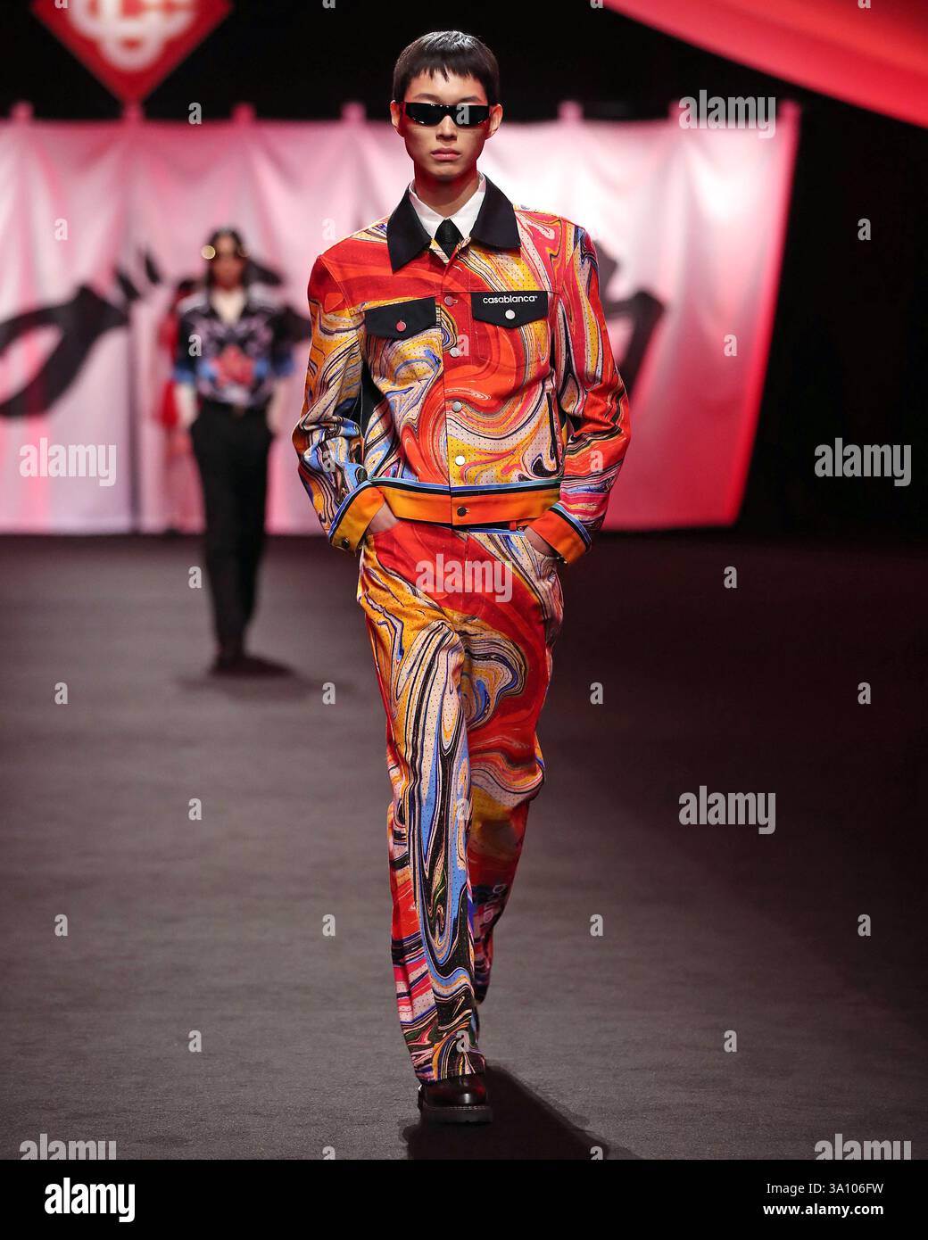 Paris, France. 05th Mar, 2025. A model walks the runway during the ...