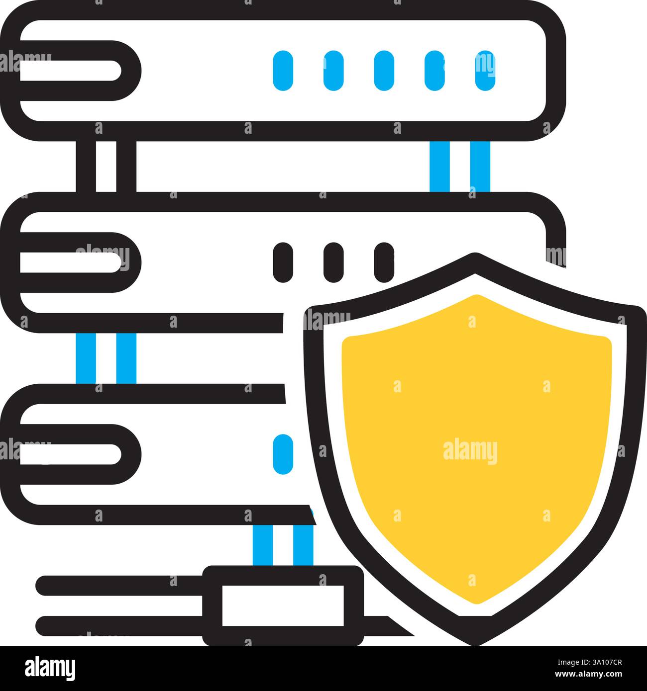 Icon for sever shield,safeguard,aegis Stock Vector Image & Art - Alamy