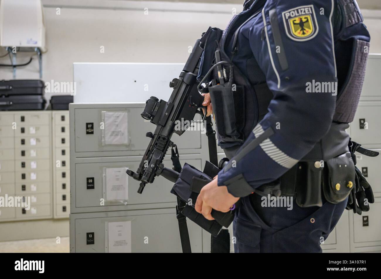 Forst, Germany. 04th Mar, 2025. Nadine Mudra, Chief Superintendent at ...