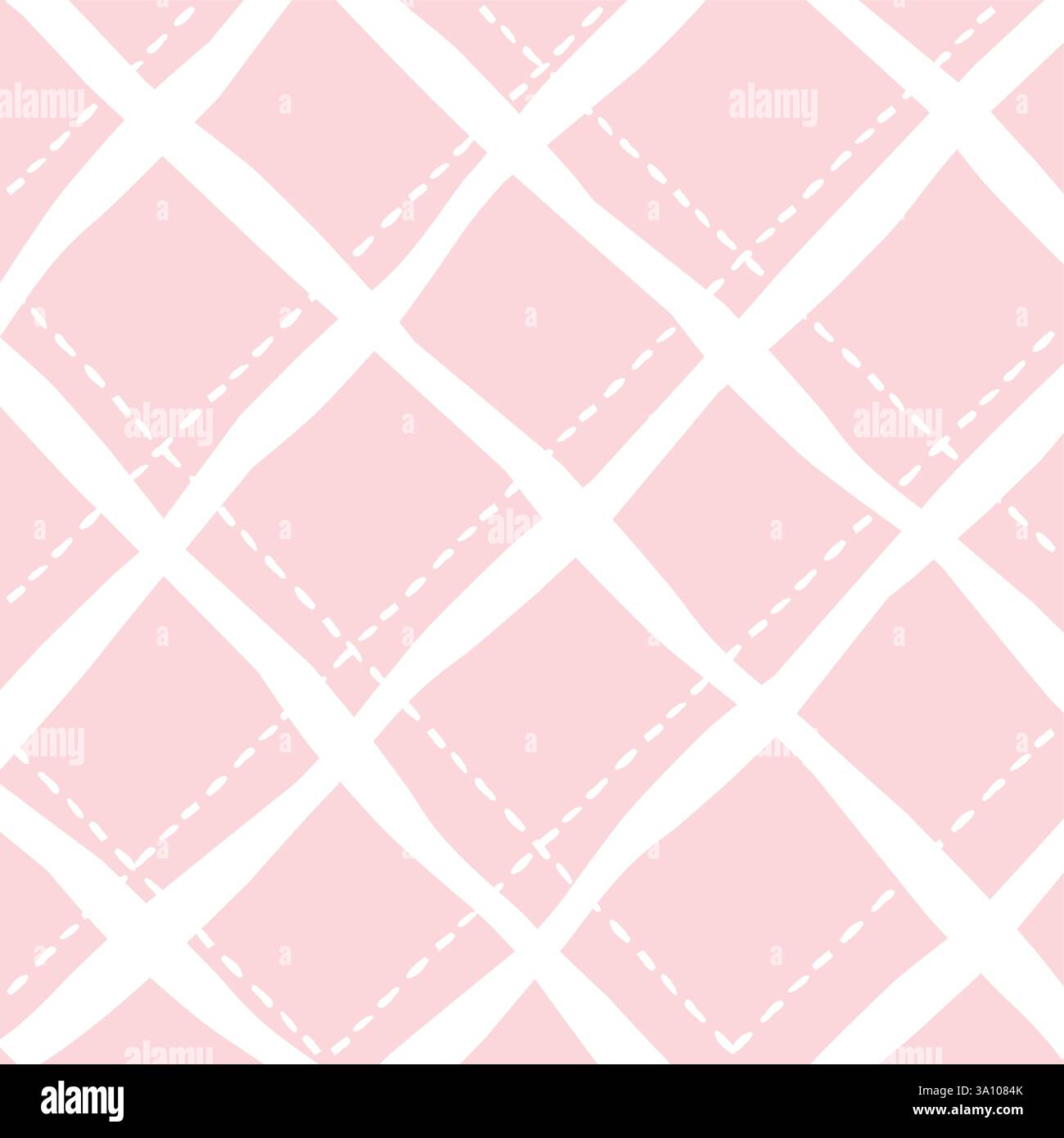 Vector hand drawn cute checkered pattern Stock Vector Image & Art - Alamy