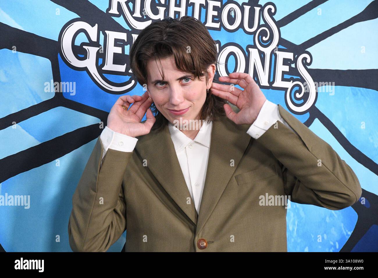 Los Angeles, California, USA 5th March 2025 Actress E.R. Fightmaster ...