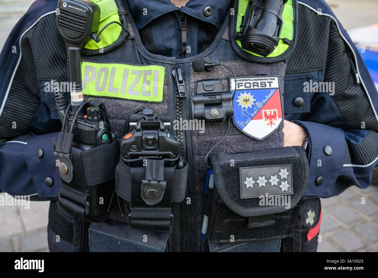 04 March 2025, Brandenburg, Forst: Frank Malack, First Chief ...