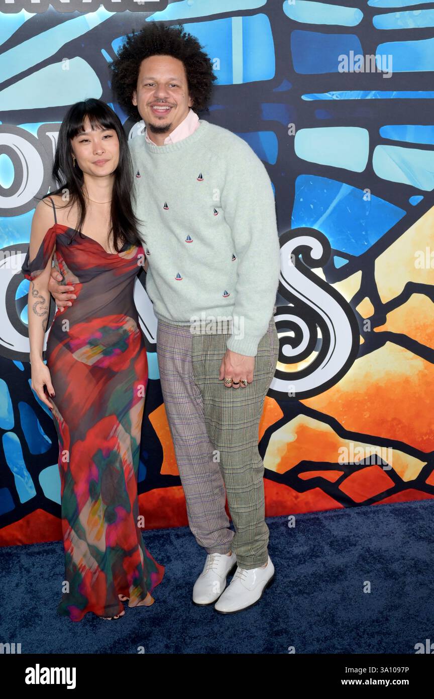 Los Angeles, CA. 02MAR2025: Eric Andre & Delia Liu at HBO's The ...