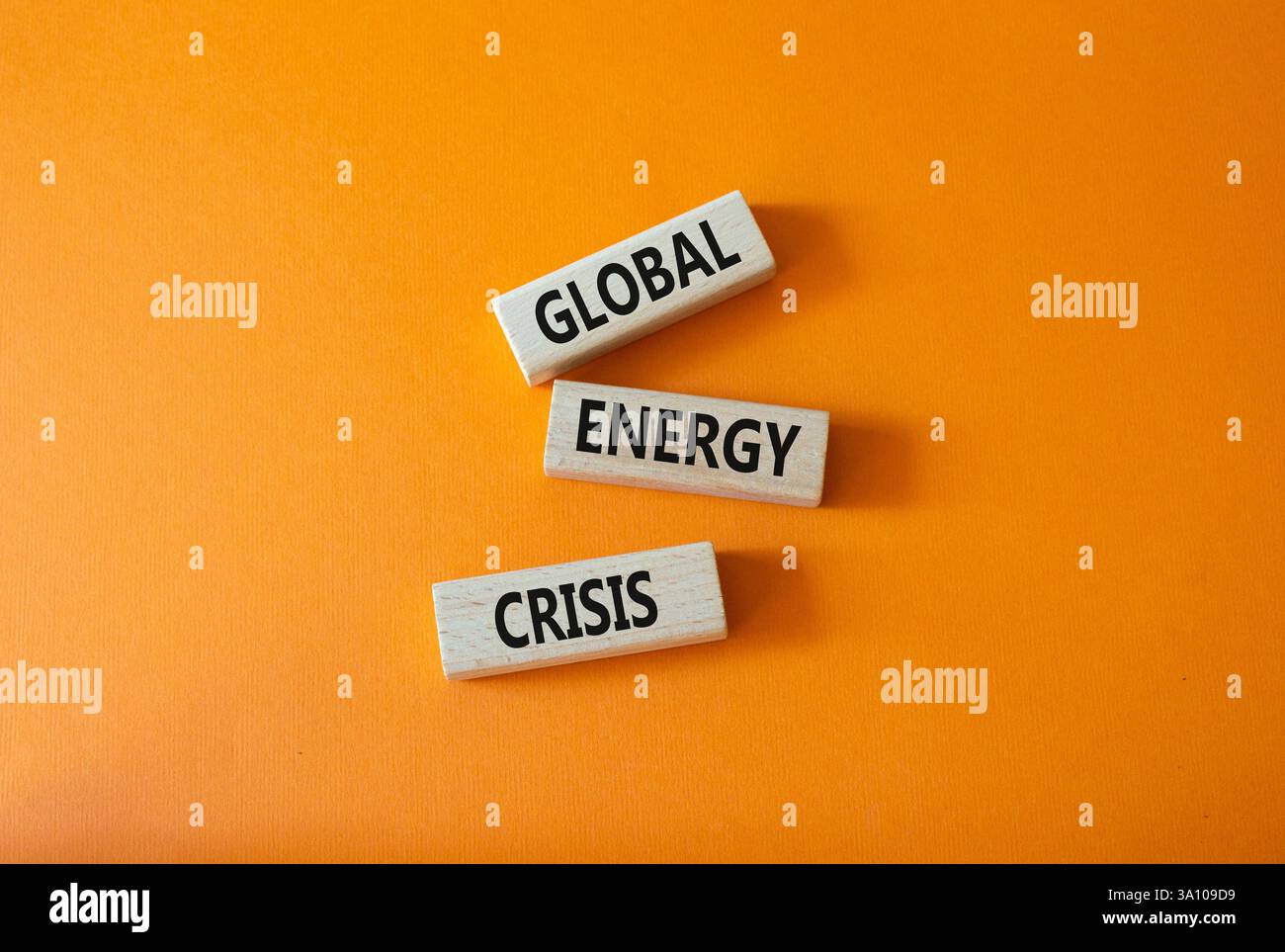 Global Energy Crisis symbol. Wooden blocks with words Global Energy ...