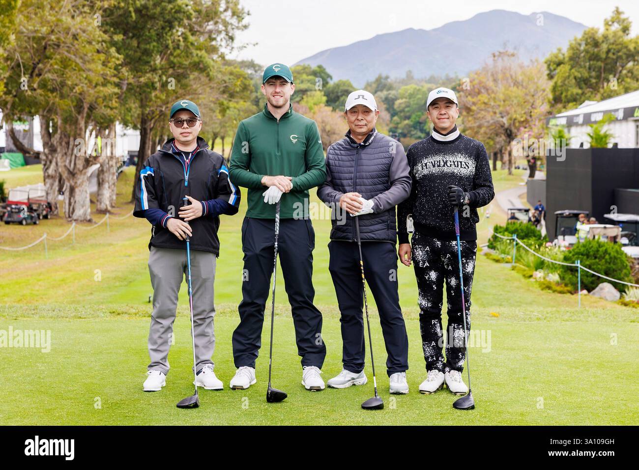 The pro-am during day 4 of LIV Golf Hong Kong 2025 at Hong Kong Golf ...