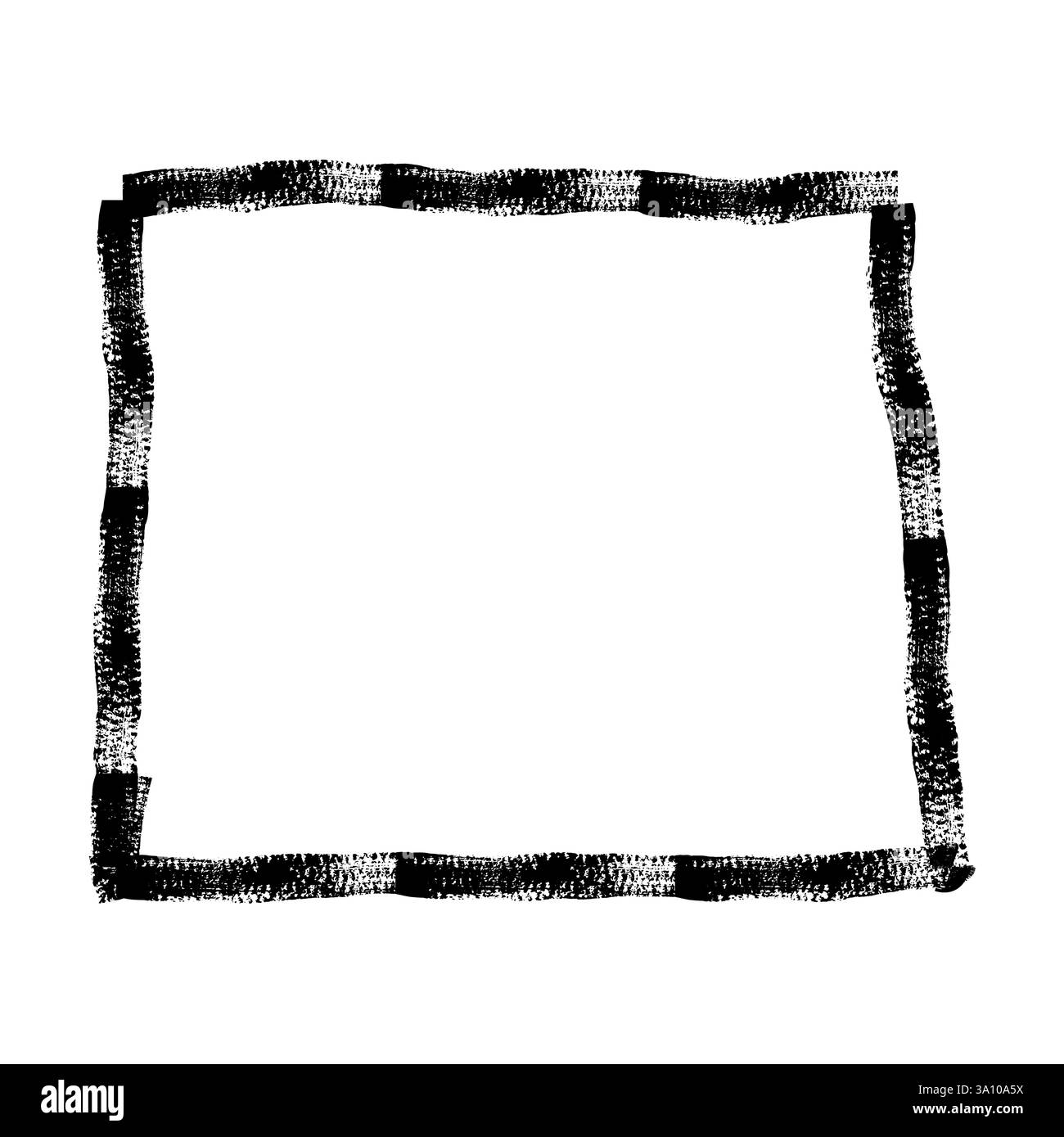 Frames drawn rectangle Black and White Stock Photos & Images - Alamy