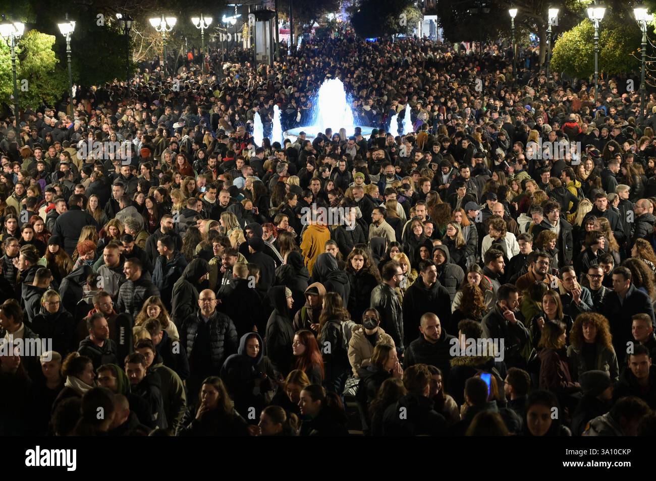 Athens, Greece, 5 March 2025. Thousands of demonstrators rally in ...