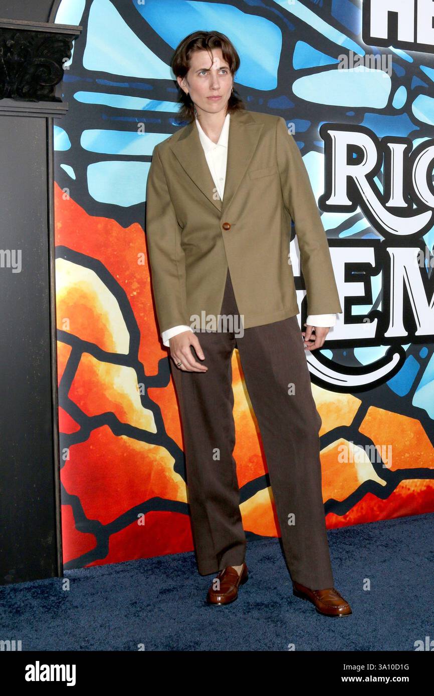 E. R. Fightmaster at arrivals for THE RIGHTEOUS GEMSTONES Final Season ...