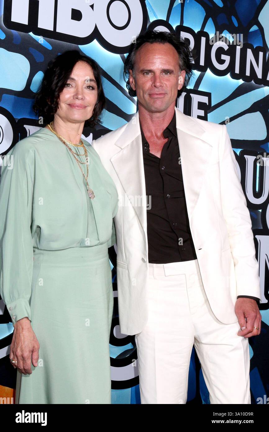 Nadia Conners, Walton Goggins at arrivals for THE RIGHTEOUS GEMSTONES ...
