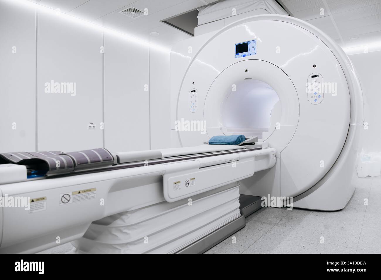 MRI machine in a hospital. Modern medical equipment for diagnostics and ...