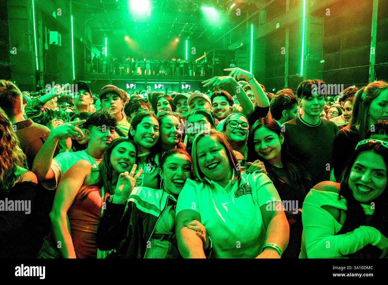 Copenhagen, Denmark. 05th Mar, 2025. Concert goers seen at a live ...