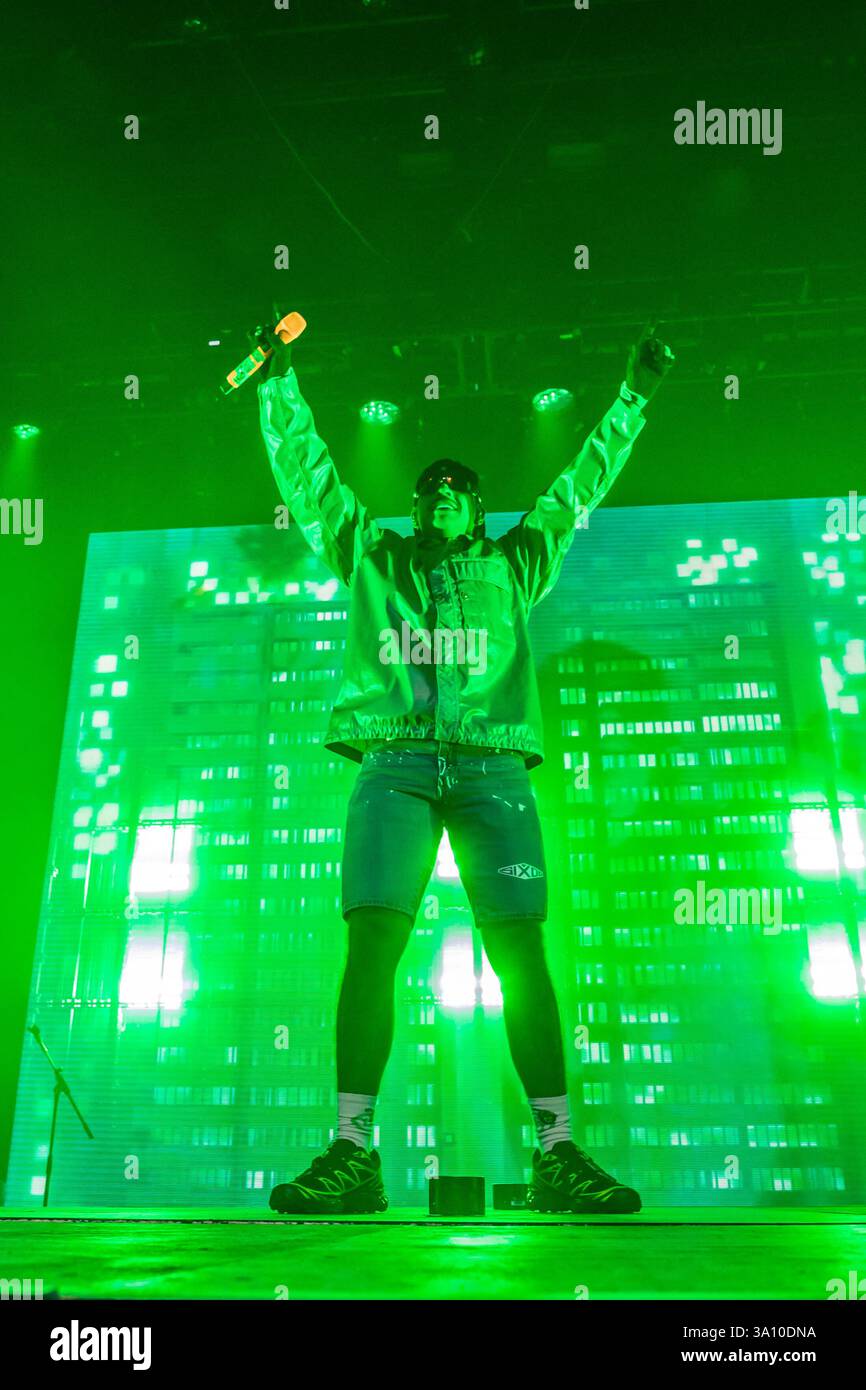 Copenhagen, Denmark. 05th, March 2025. The Colombian singer and rapper ...