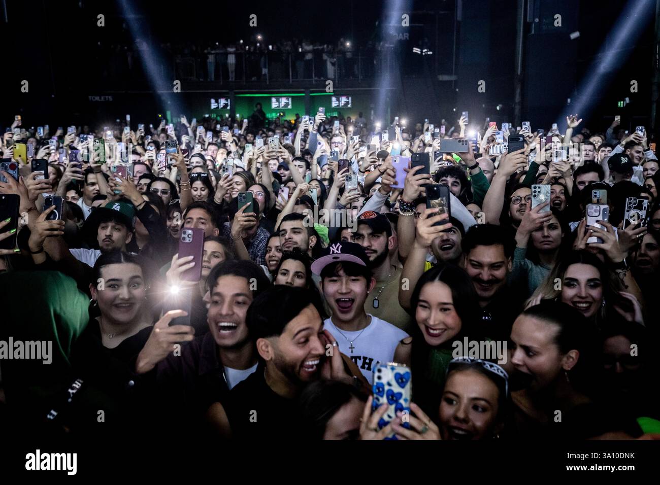 Copenhagen, Denmark. 05th, March 2025. Concert goers seen at a live ...