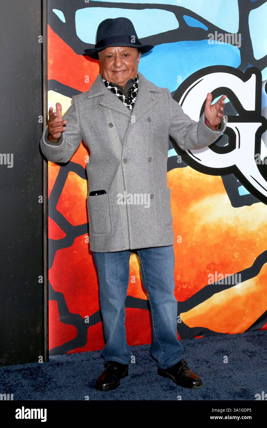 Los Angeles, USA. 2, March, 2025. Pictured left to right, Deep Roy at ...