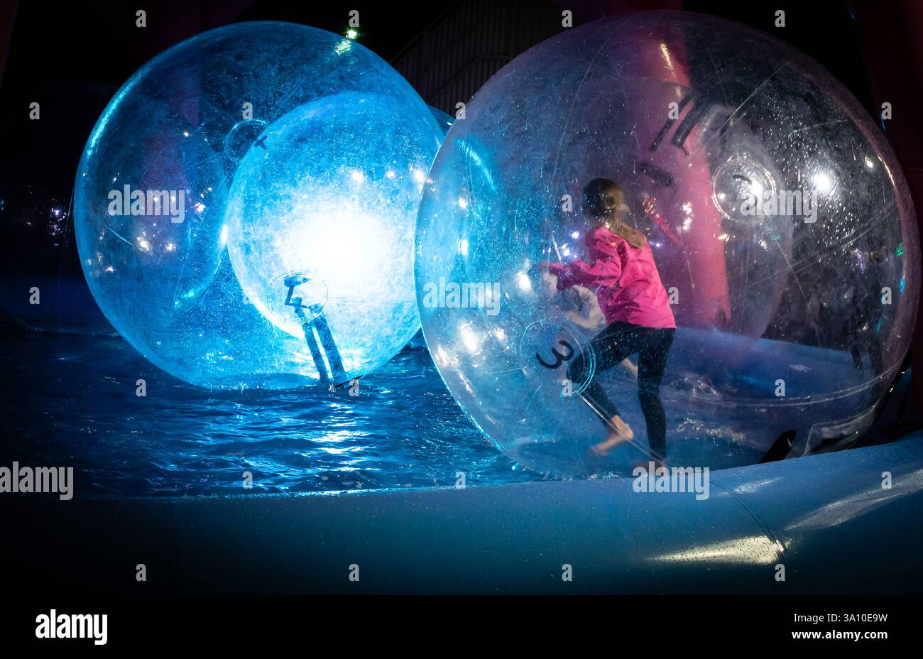 Water Ball Ride, 2025 Allora Show Stock Photo - Alamy