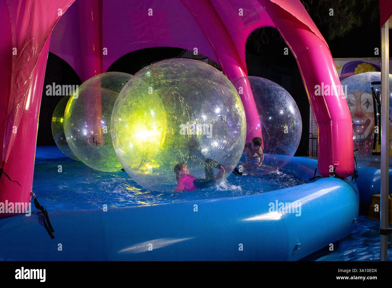 Water Ball Ride, 2025 Allora Show Stock Photo - Alamy
