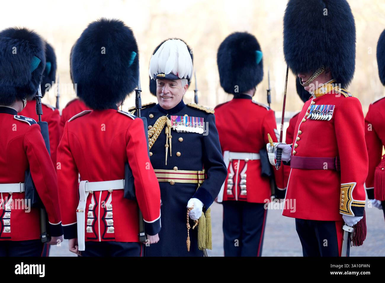 General Officer Commanding the Household Division, Major General James ...
