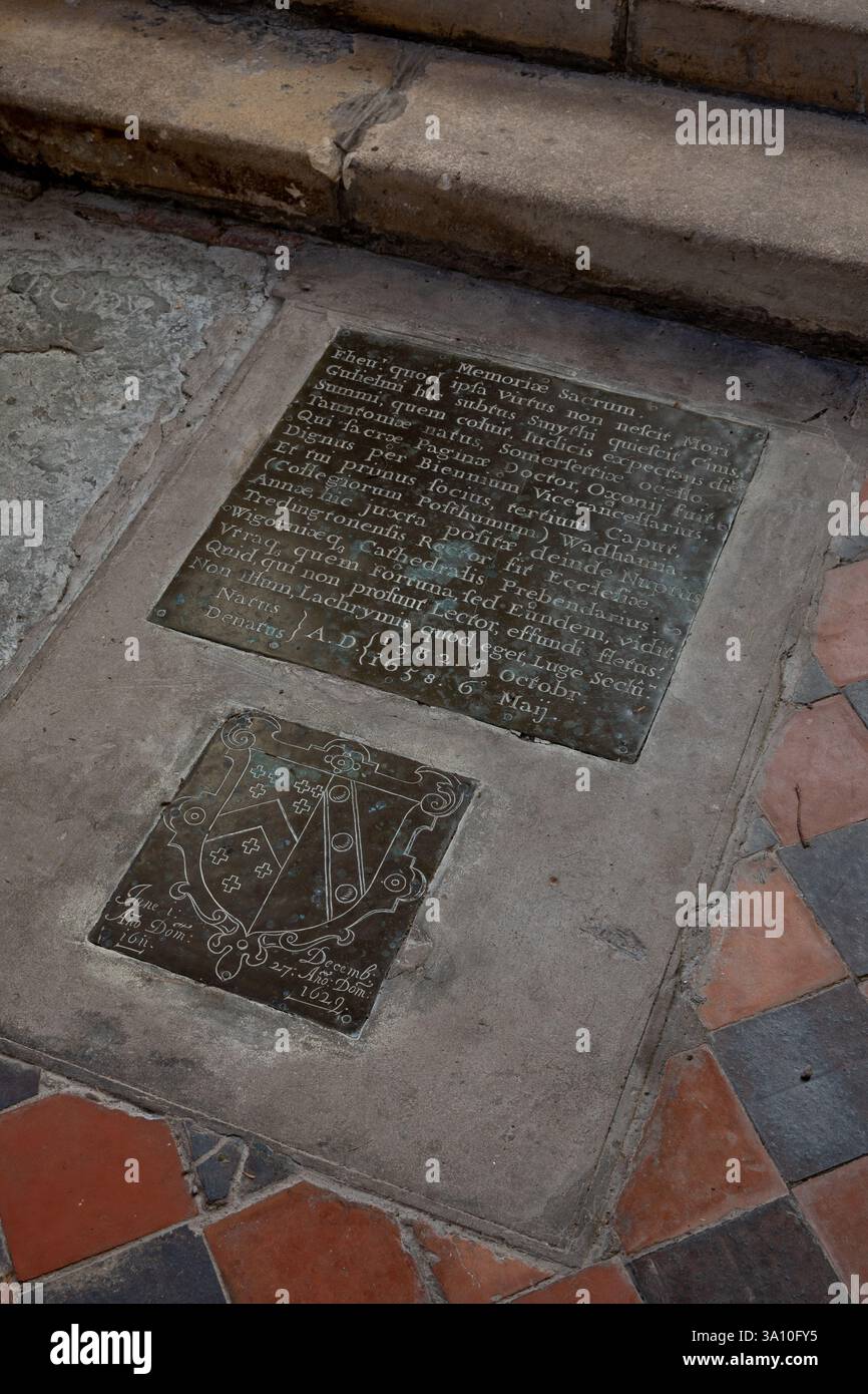 Rev. William Blythe (1582-1658) memorial brass, All Saints Church ...