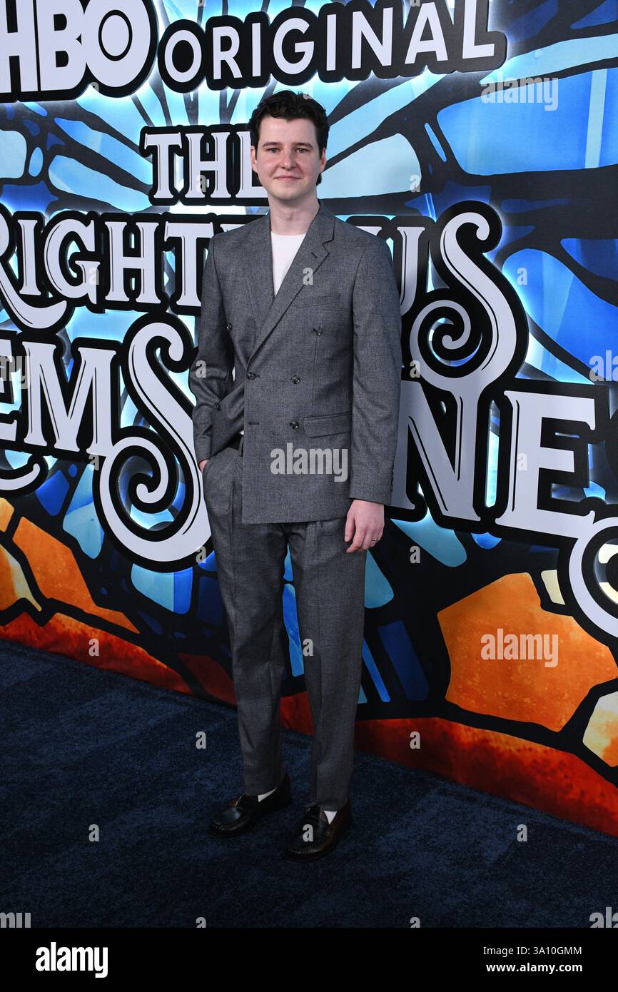 Los Angeles, California, USA 5th March 2025 Actor Nicholas Heffelfinger ...