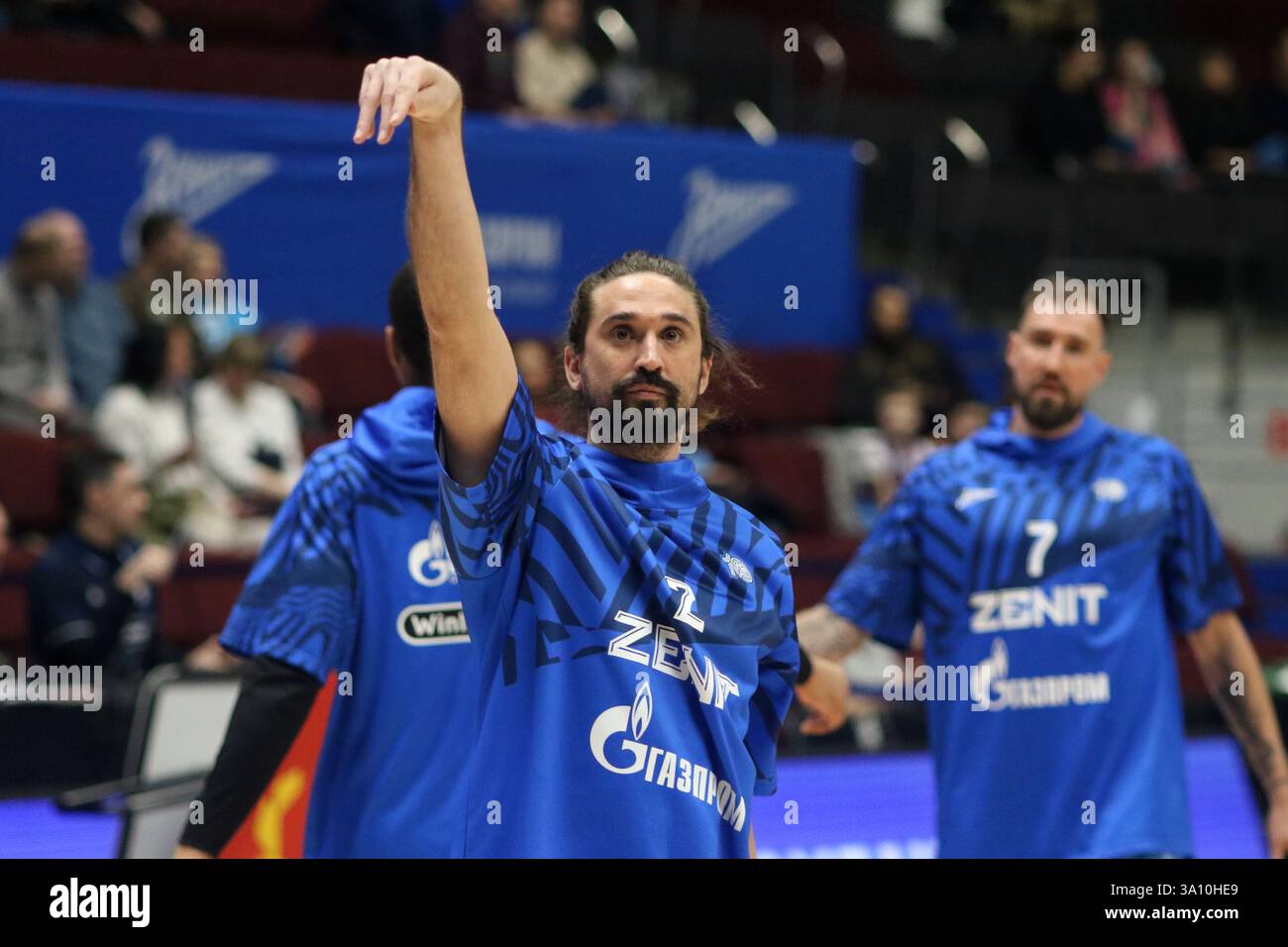 Alexey Shved (2) of Zenit in action during the VTB United League ...