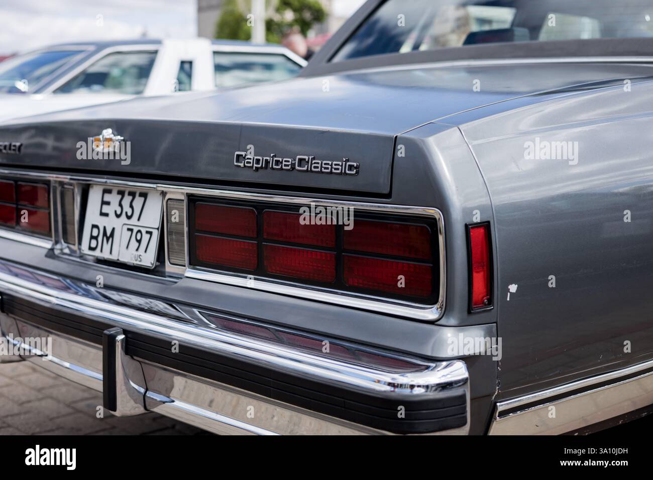 Minsk, Belarus, March 6, 2025 - American vintage auto - Chevrolet ...