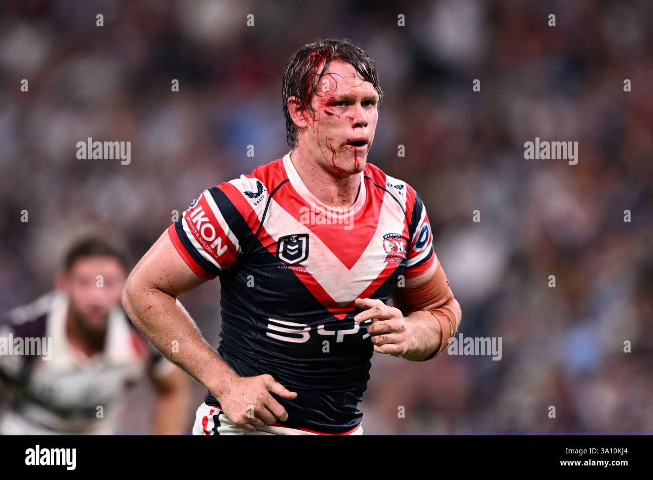Sydney, Australia. 06th Mar, 2025. Lindsay Collins of the Roosters ...