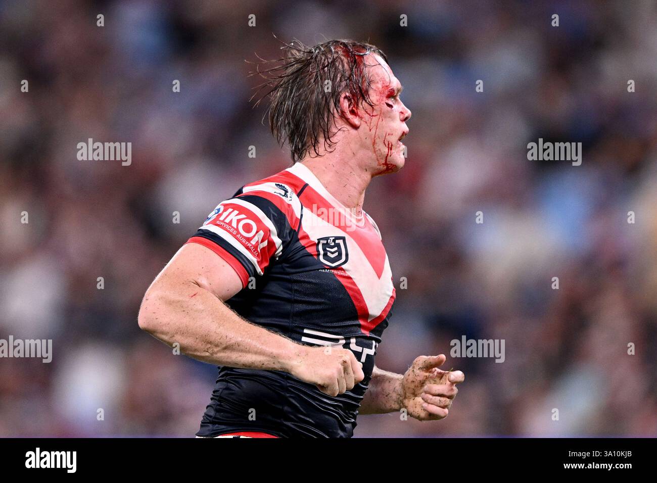 Sydney, Australia. 06th Mar, 2025. Lindsay Collins of the Roosters ...