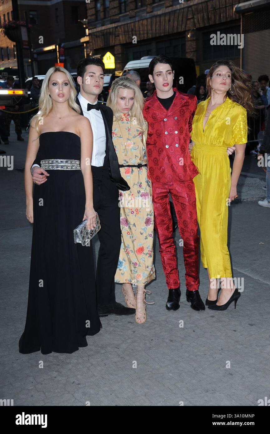 Maria-Olympia, Peter Brant II, Theodora Richards, Harry Brant and ...