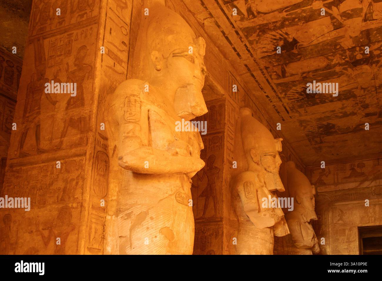 Abu Simbel, Egypt; January 18, 2024: Explore the magnificent Interior ...