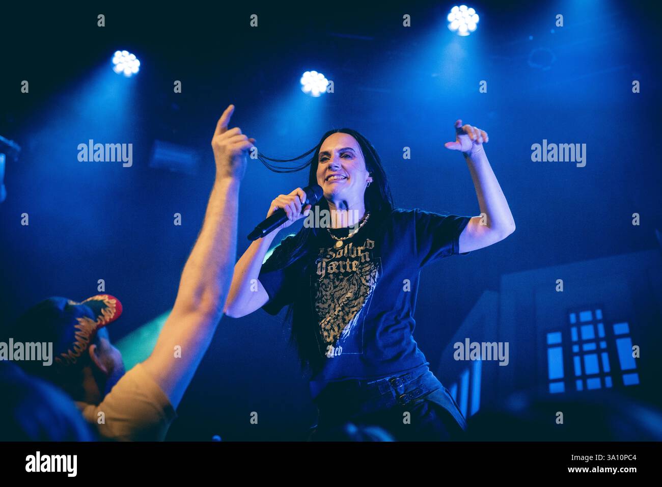 Copenhagen, Denmark. 05th Mar, 2025. The Irish singer and rapper Biig ...