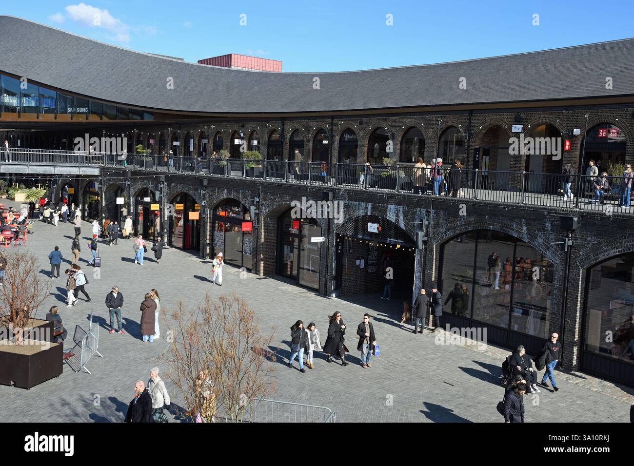 Coal Drops Yard, King's Cross Redevelopment; Camden, London, UK. Coal ...