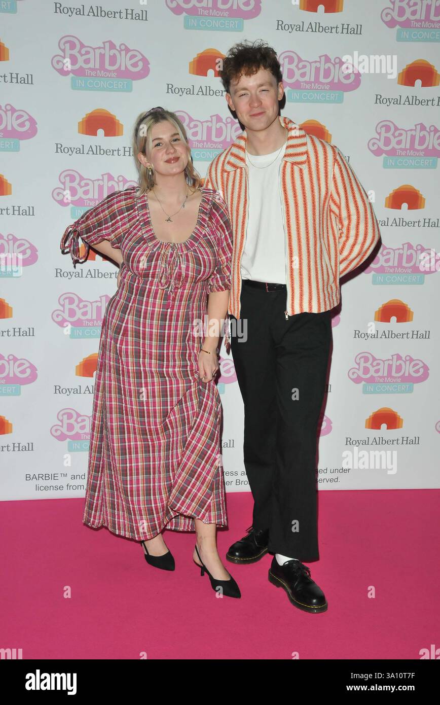Danni Diston and Sam MacGregor at the Barbie The Movie: In Concert film ...
