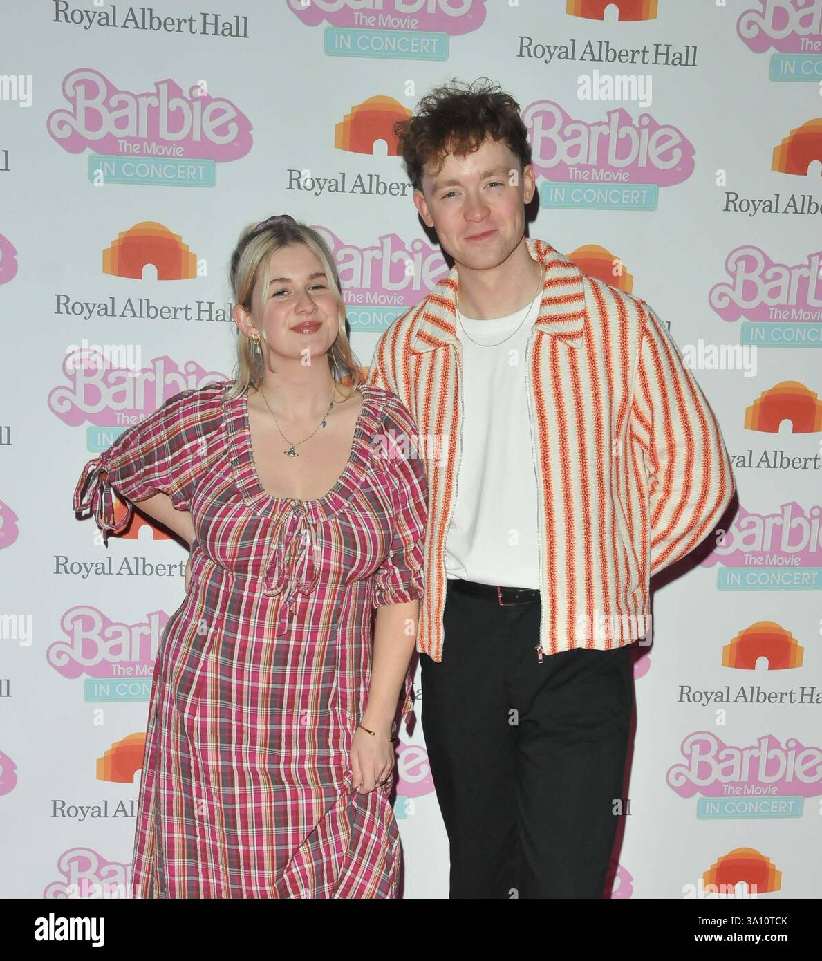 Danni Diston and Sam MacGregor at the Barbie The Movie: In Concert film ...