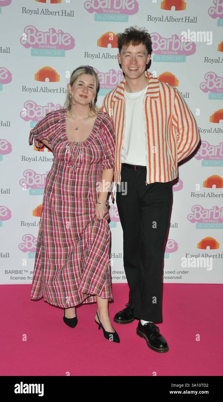 Danni Diston and Sam MacGregor at the Barbie The Movie: In Concert film ...