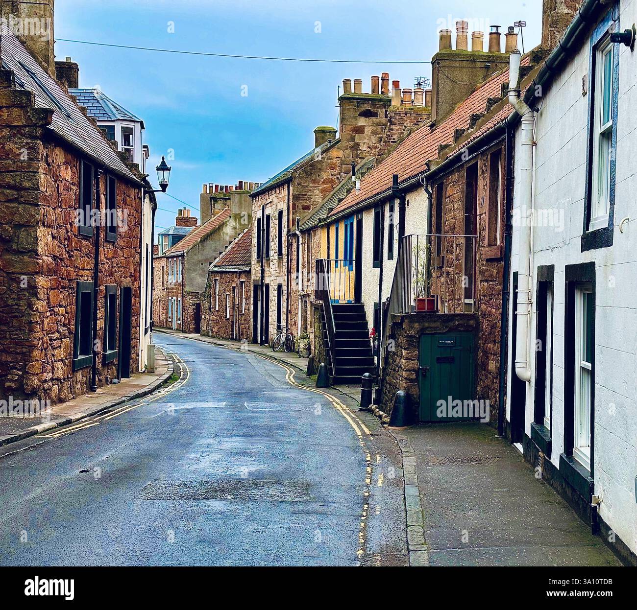 Quaint seaside village in Scotland Stock Photo - Alamy