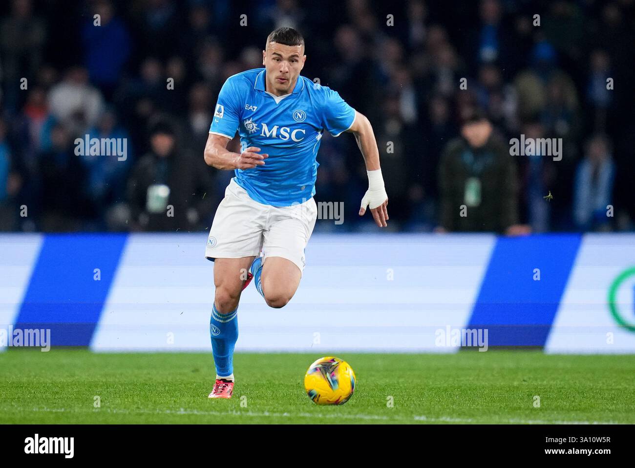 Naples, Italy. 01st Mar, 2025. Alessandro Buongiorno of SSC Napoli ...