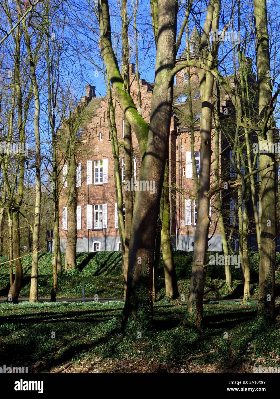 ...ein Backsteinkleinod am Erftufer in Neuss...das Schloss Reuschenberg... Schloss Reuschenberg ...
