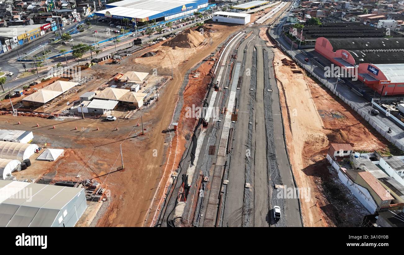 construction of the VLT line in salvador salvador, bahia, brazil ...