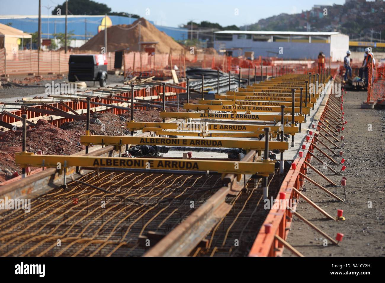 construction of the VLT line in salvador salvador, bahia, brazil ...