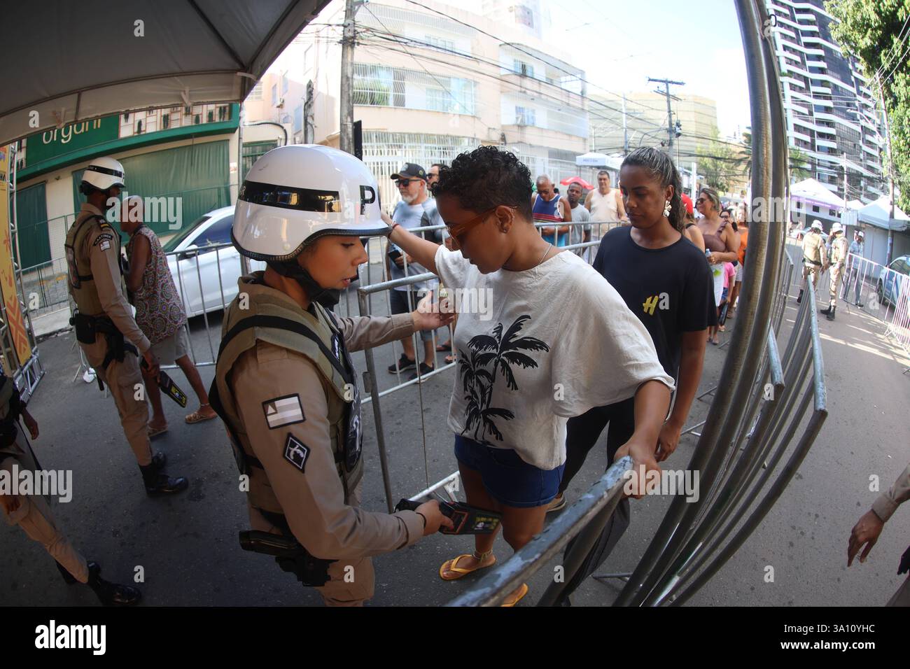 access control at security portals salvador, bahia, brazil - march 1 ...