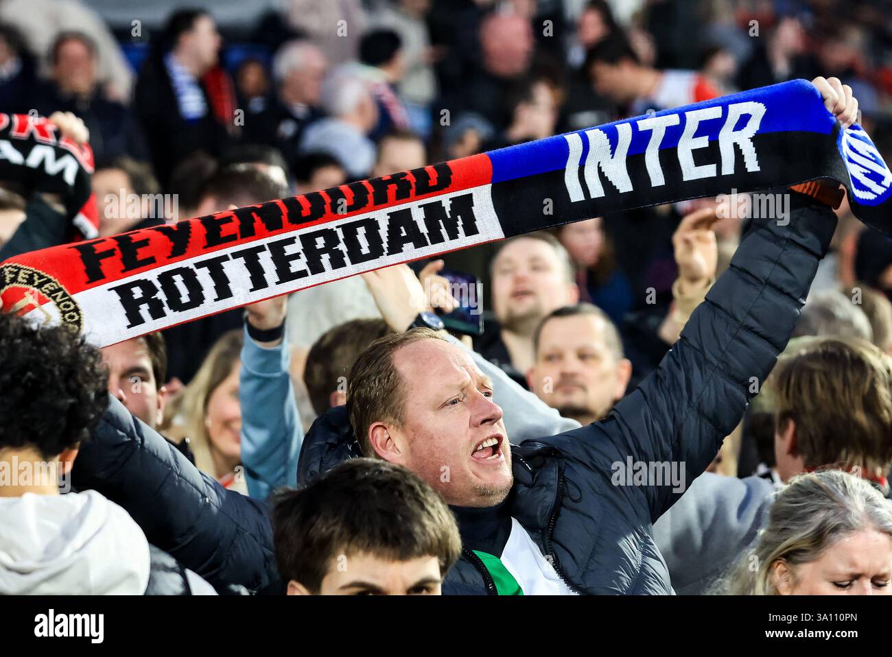 ROTTERDAM, 5-3-25, Stadium de Kuip, Champions League, 2024/2025 ...