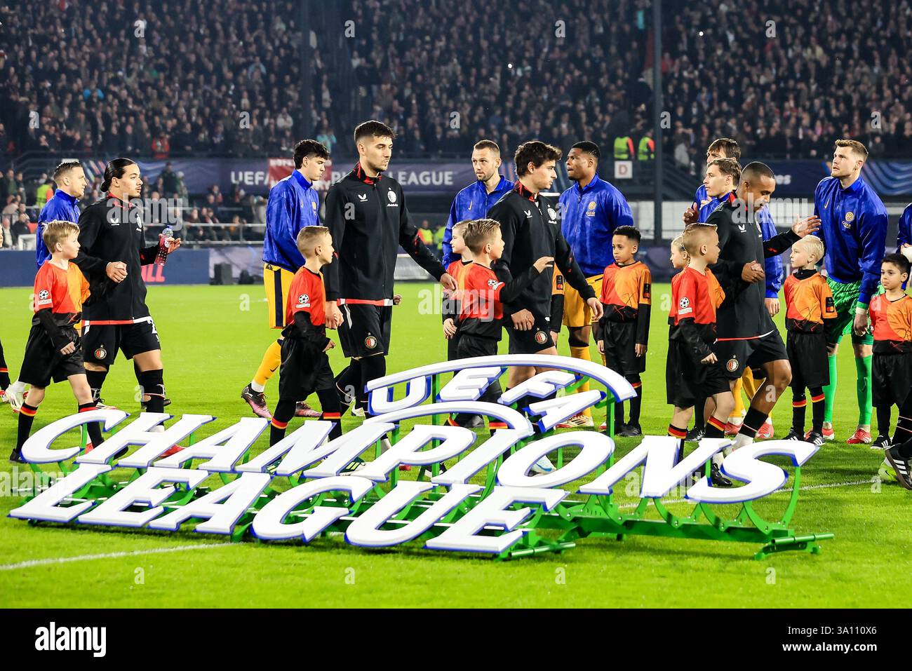 ROTTERDAM, 5-3-25, Stadium de Kuip, Champions League, 2024/2025 ...