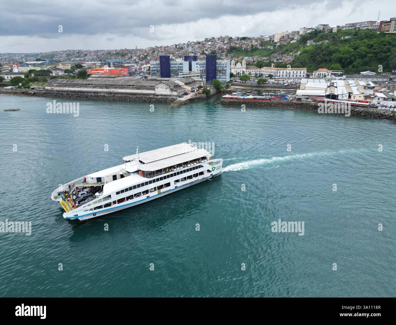 sao joaquim terminal salvador, bahia, brazil - february 9, 2024: view ...