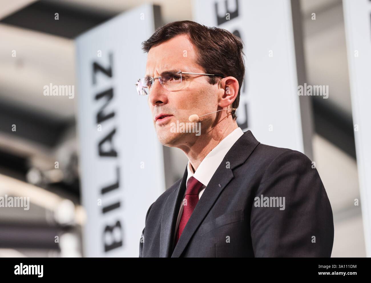 Bonn, Germany. 06th Mar, 2025. Tobias Meyer, CEO of DHL and Deutsche ...