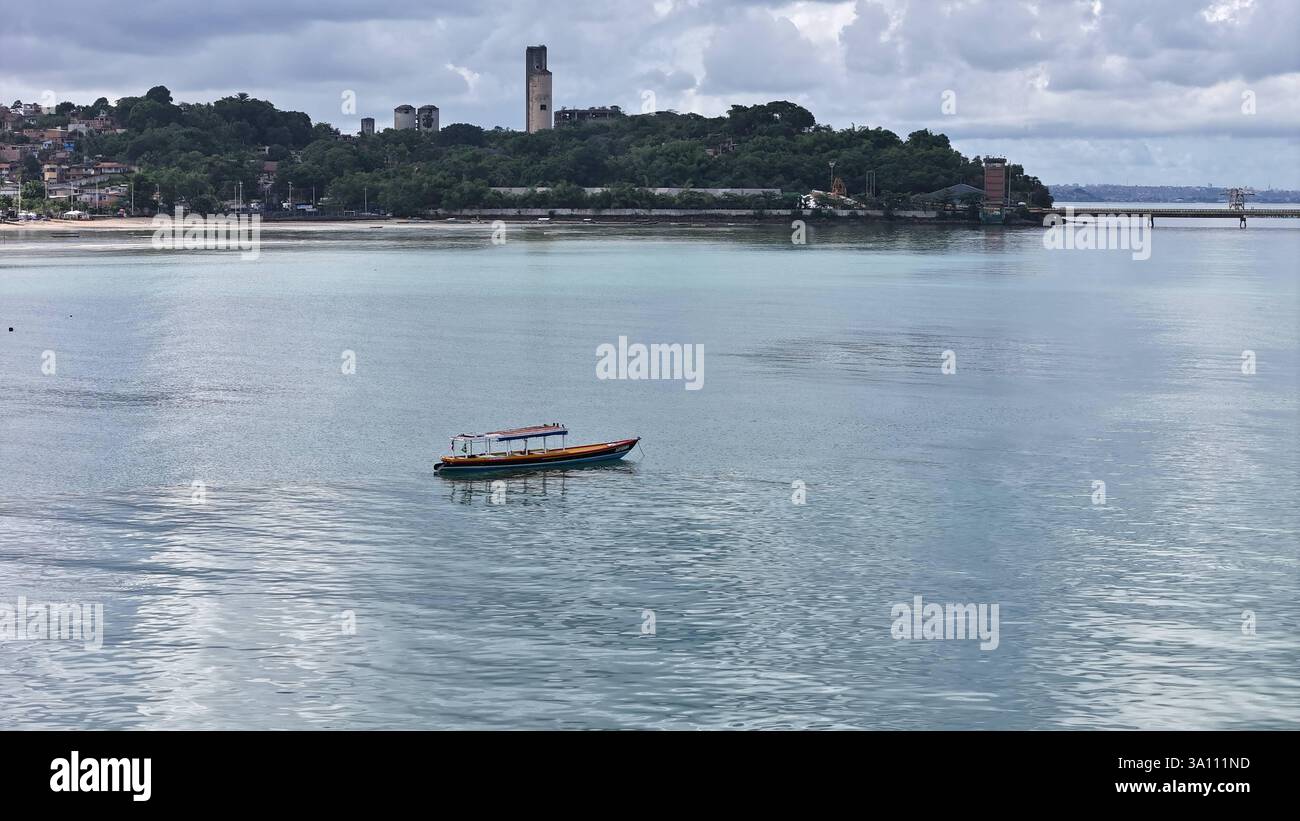 Sao Tome de Paripe beach salvador bahia, brazil - february 7, 2025 ...