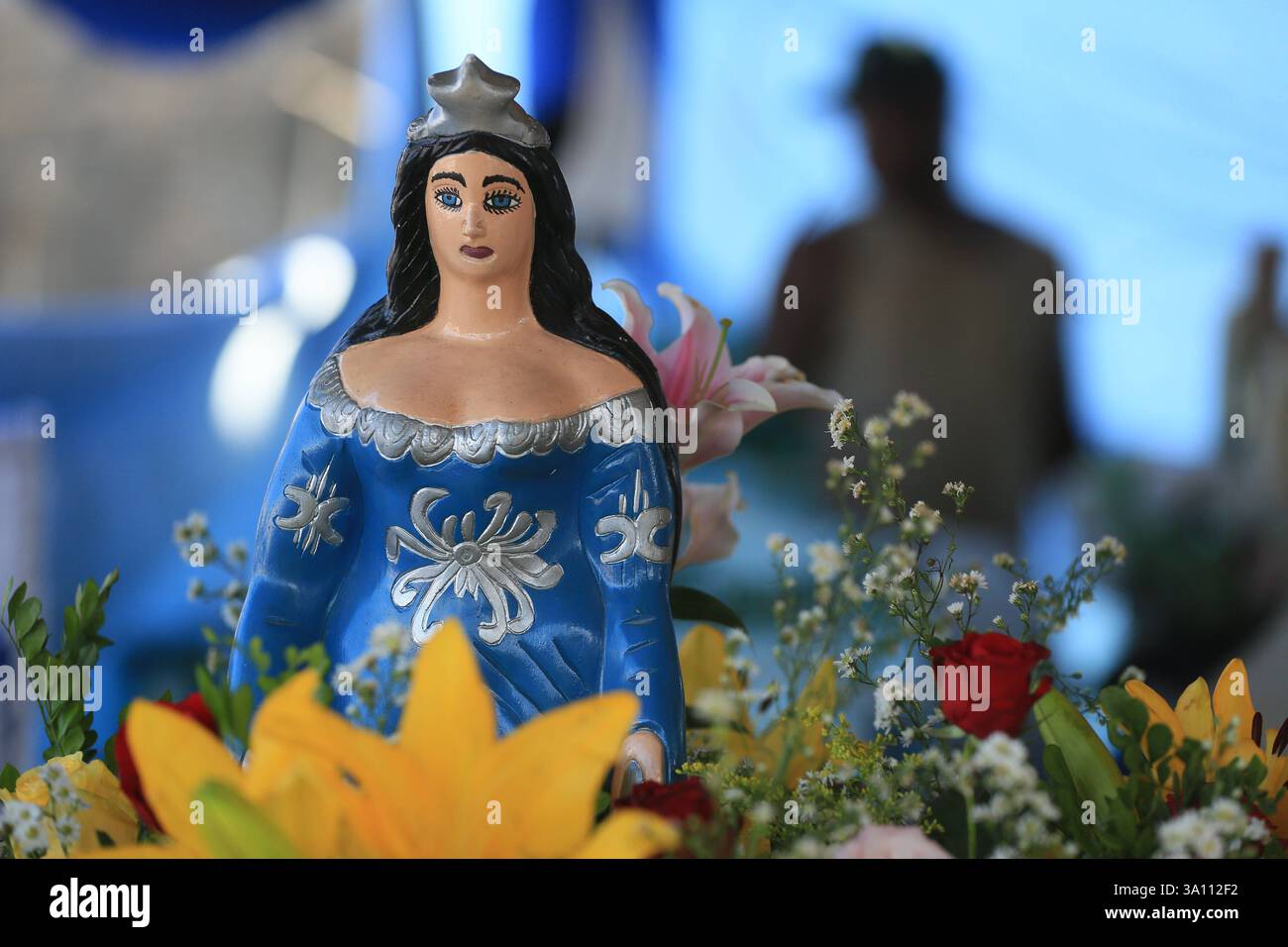 party in honor of yamanja in salvador salvador, bahia, brazil ...