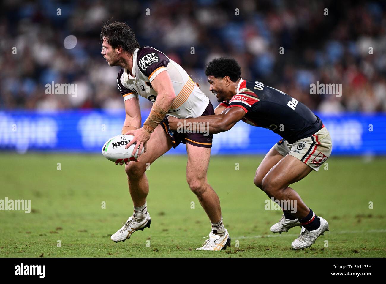 Sydney, Australia. 06th Mar, 2025. Jack Gosiewski of the Broncos is ...