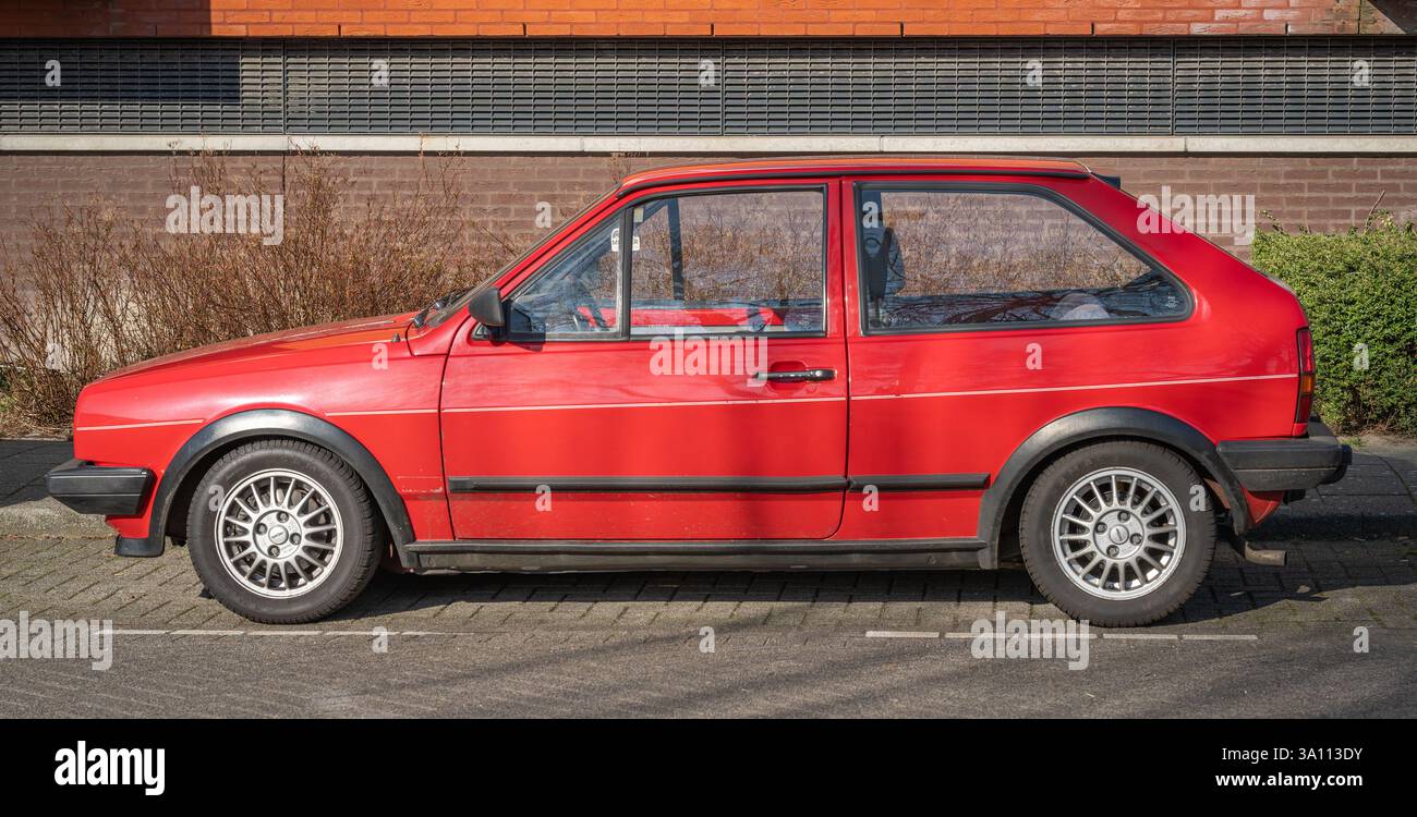 Rotterdam, The Netherlands, 02.03.2025, Classic Volkswagen Polo Coupe ...