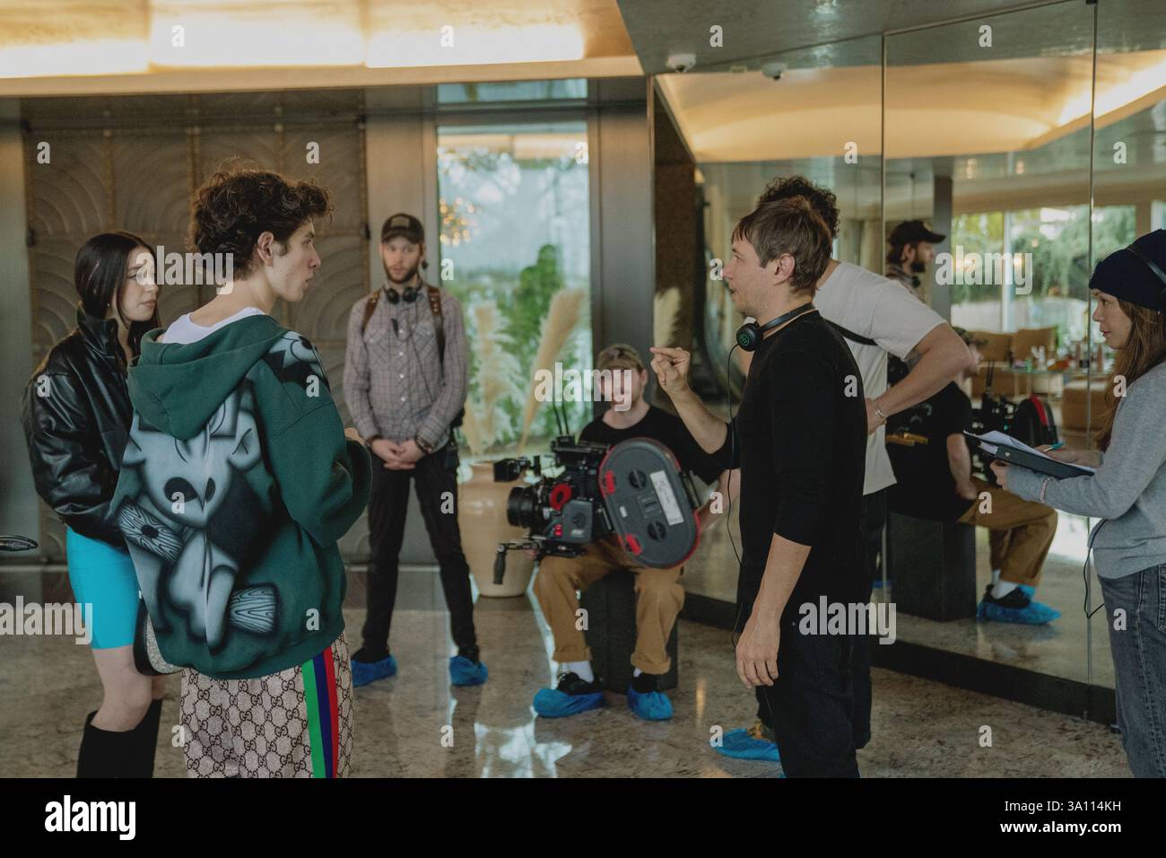 SEAN BAKER, MIKEY MADISON and MARK EYDELSHTEYN in ANORA (2024 ...