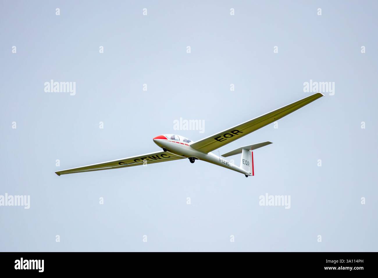 Whipsnade,Beds.,UK - June 23rd 2017: Alexander Schleicher ASK-21 glider ...